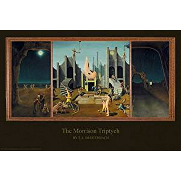 Poster - The Morrison Triptych by T.E. Breitenbach - Wall Art P8150 ...