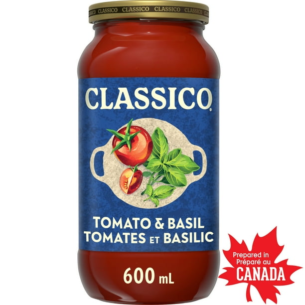 Classico Tomato & Basil Pasta Sauce, Classico Tomato & Basil 600ML ...