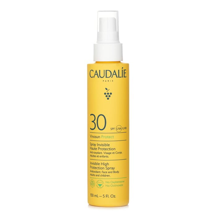 Protector solar en aerosol Caudalie Vinosun Protect SPF30 para personas ...