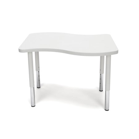 OFM Adapt Series Small Wave Student Table - 18-26″ Height Adjustable ...
