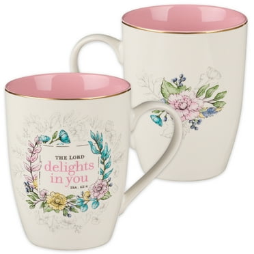 Christian Art Gifts Motivational Ceramic Coffee and Tea Mug for Women ...