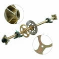 Miumaeov 44" Rear Live Axle Kit with Pillow Block+Sprocket+Brake Disc+4 ...