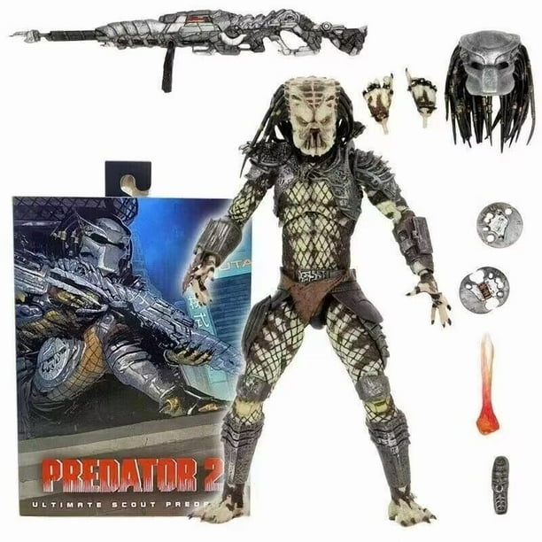 NECA 51587 Scout Predator Scout Edición Deluxe Figura de acción de 7 ...