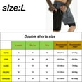 Mens 2 In 1 Running Shorts Quick Dry Gym Athletic Workout Clothes With