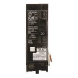 Siemens QF120A Ground Fault Circuit Interrupter, 20 Amp, 1 Pole, 120V ...
