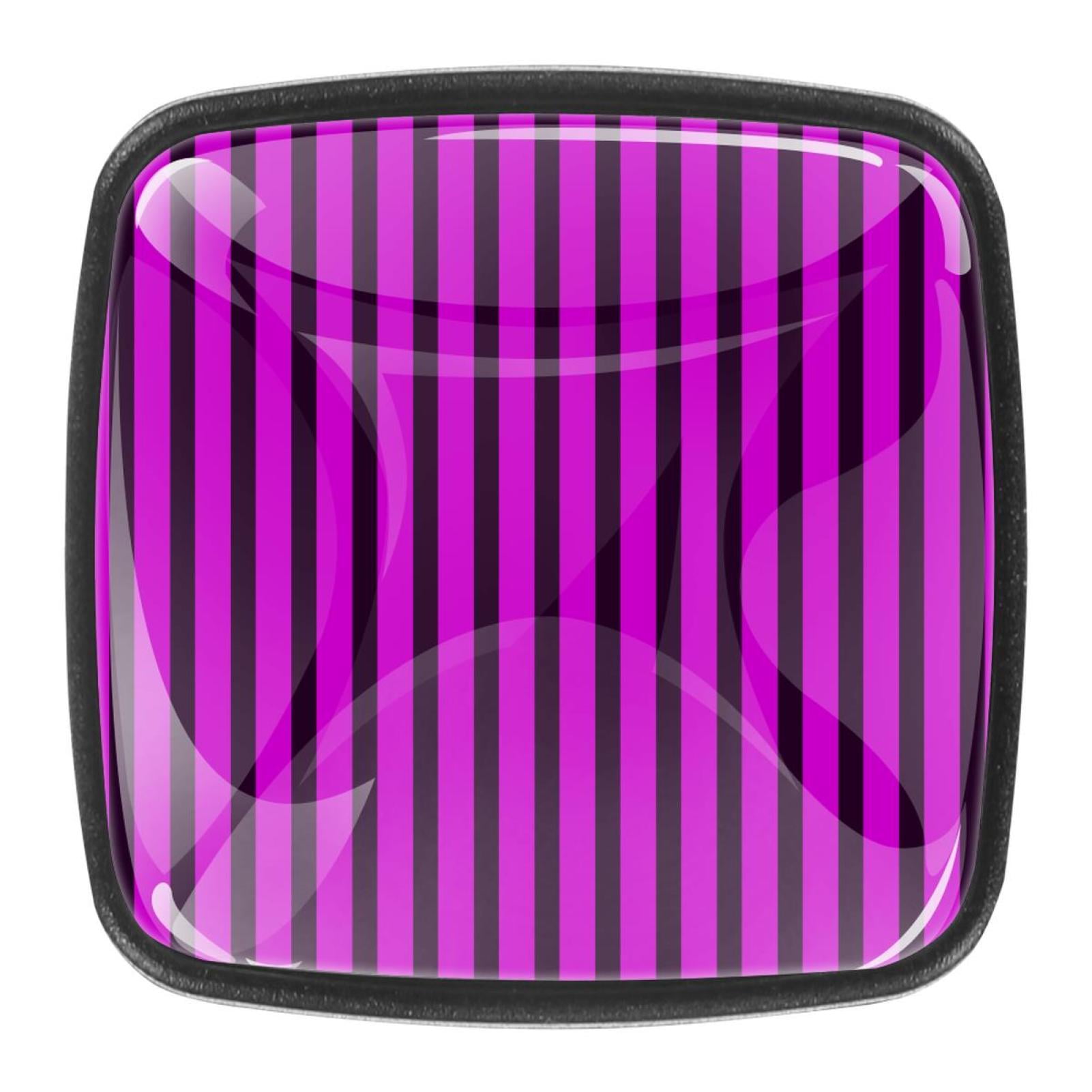 4 Pcs Square Cabinet Handle Cupboard Knob Drawer Pulls Handle Stripe ...