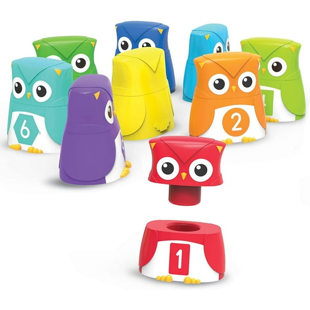 Recursos de aprendizaje Snap-n-Learn Rainbow Color, Shape, L Learning ...