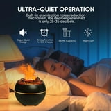 Essential oil diffuser, volcanic flame aromatherapy diffuser, 360ml ...