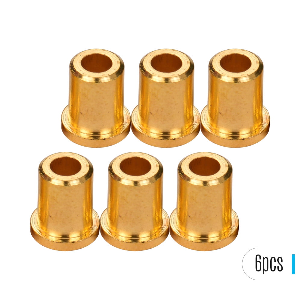 String-Through Body String Ferrules Straight Barrel Shape Metal ...