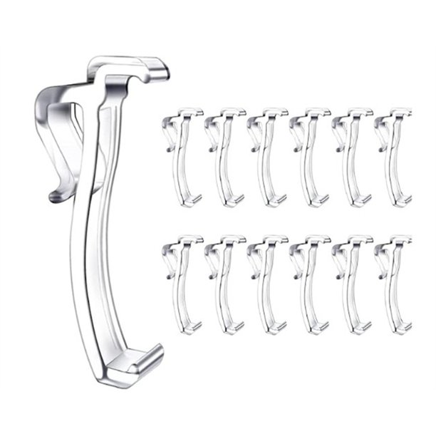 2.5 Inch Valance Clips Window Blind Clips Clear Plastic Valance ...