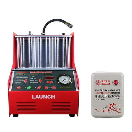 Launch CNC 602A Injector Cleaner Tester Fuel Injectors Cleaning Machine ...