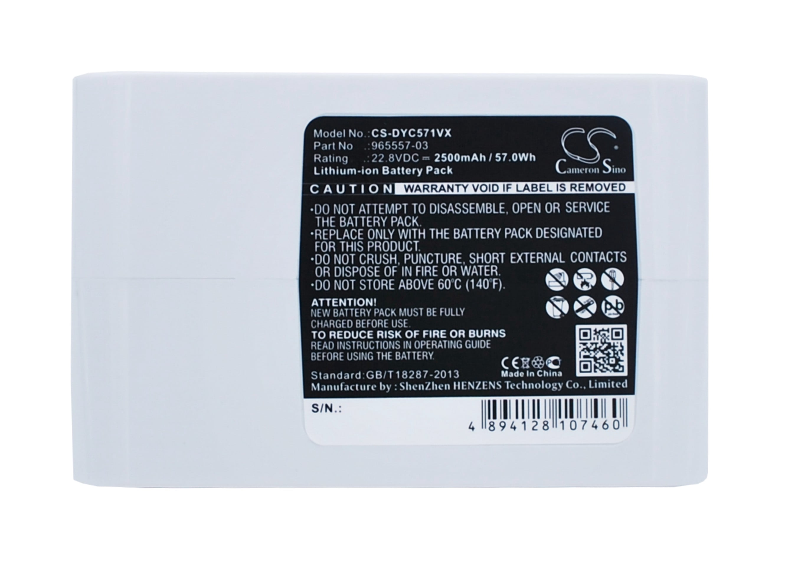 Battery for Dyson Vacuum 965557-03 Type-B DC31 Animal DC34 DC35 DC56 ...