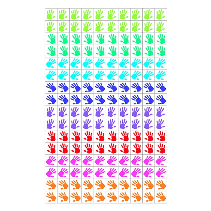 CHART STICKERS HANDPRINTS - Walmart.com - Walmart.com
