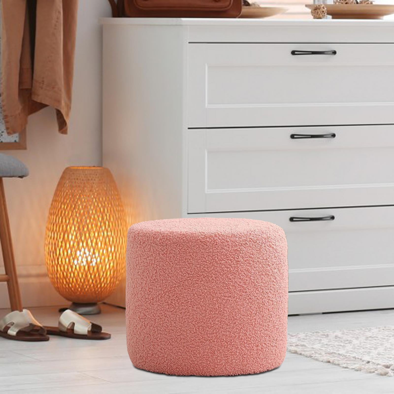 Foot Rest Stool, Small Cylinder Stool, Seat Chair, Shoe Changing Stool, Sofa Tea Stool Footstool ...