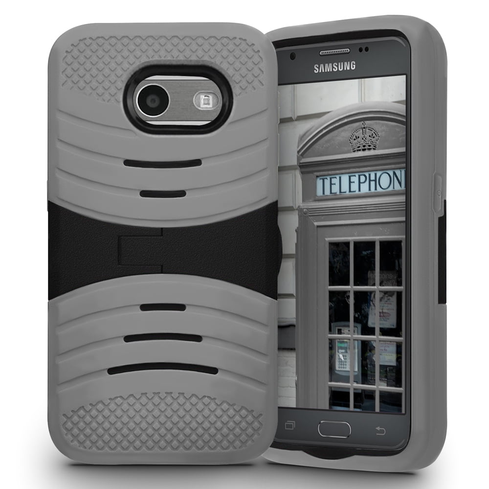 Samsung Galaxy J7 Prime Case, ZV UCASE-Hybrid Dual Layer Cover - Heavy ...