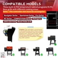Meatender PID Rectangular WiFi Pellet Grill Controller for Pit Boss 440 ...