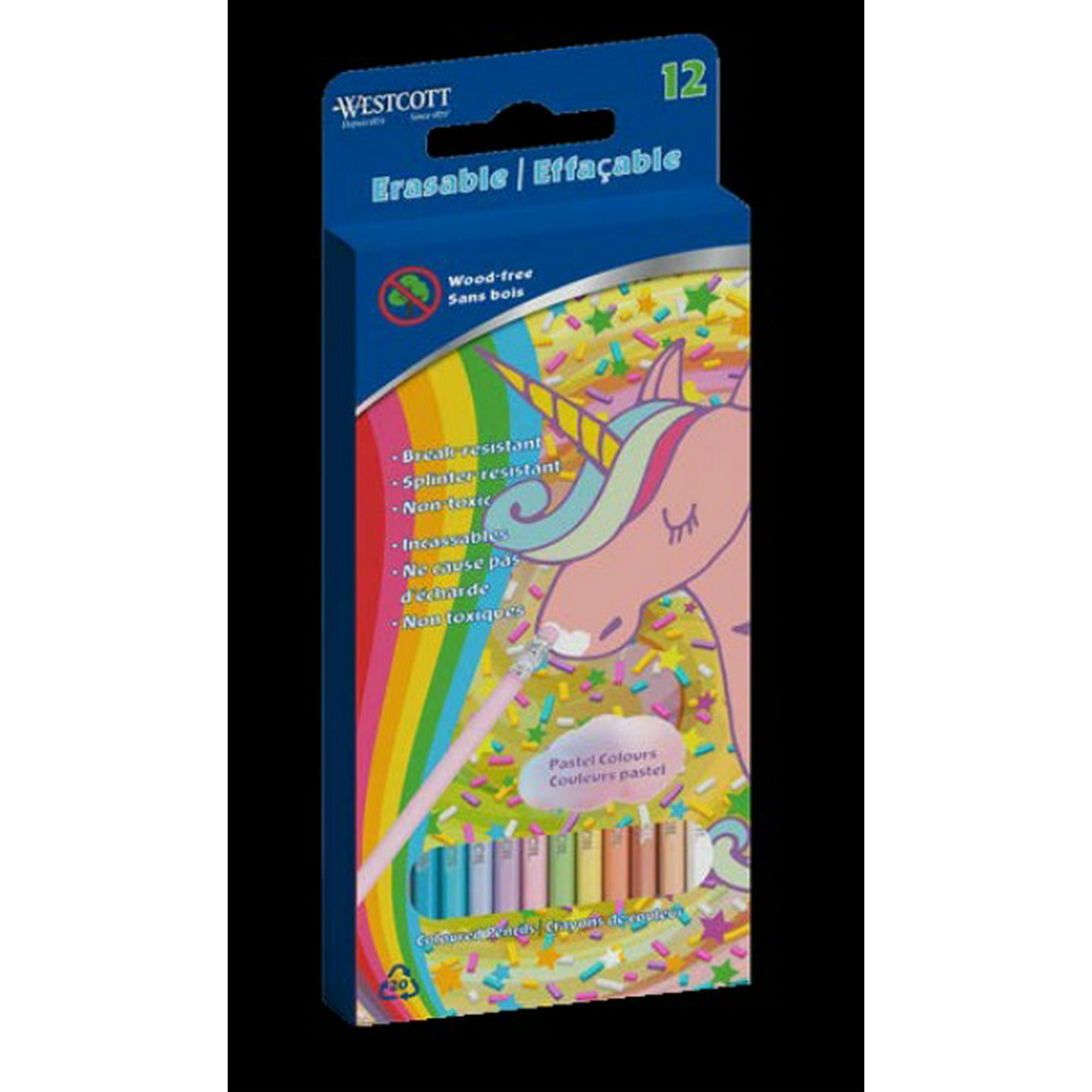 Click here for Westcott Wood Free Pencils  Pastels  Pack Of 12 prices