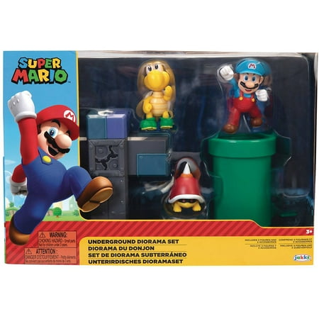 Super Mario World Of Nintendo 2.5 Inch Action Figure Diorama Set ...