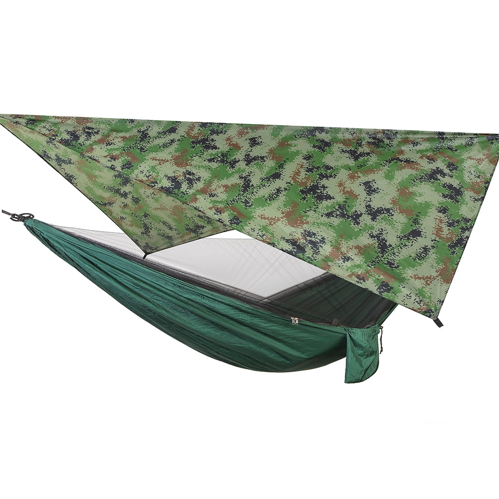 Upgrade Ultralight Portable Nylon Camping Hammock Mosquito Net with ...