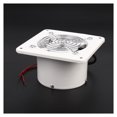 4 Inch 20W Ventilating Exhaust Extractor Fan Window Wall Kitchen Toilet ...