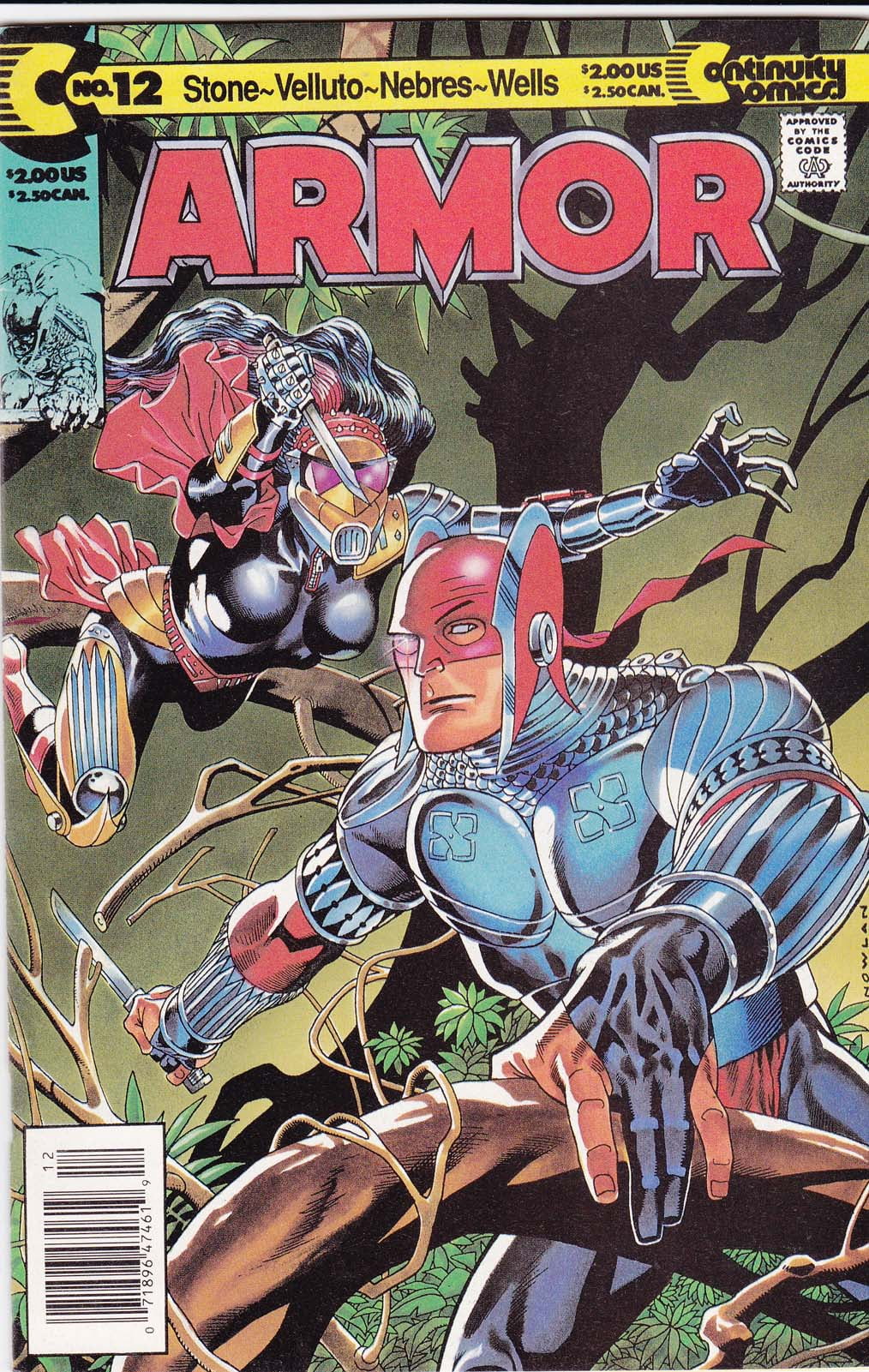 Armor #12 (Newsstand) VF ; Continuity Comic Book - Walmart.com