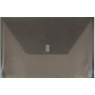 TRU RED Plastic Filing Zip Envelopes with Zipper Closure Check Size ...