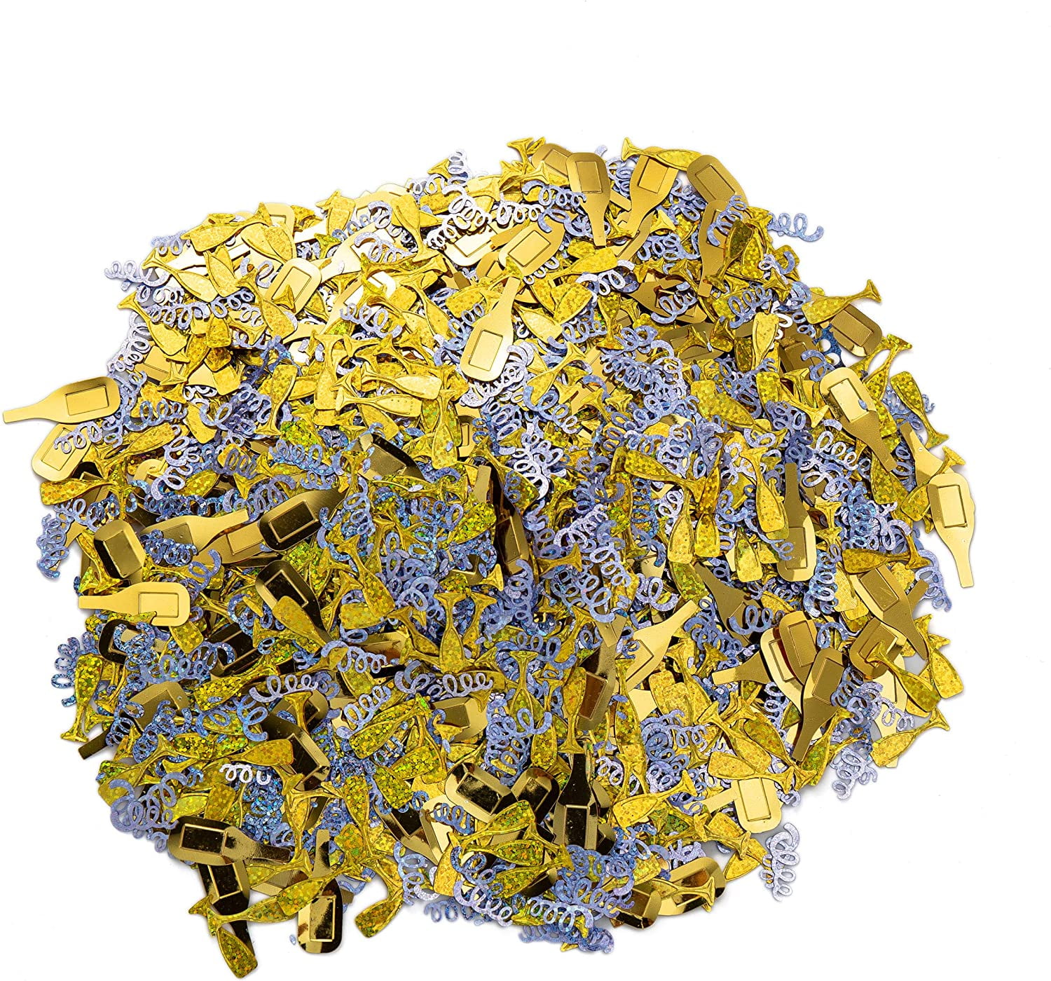 Onedor Plastic Multi-Shaped Confetti for Night Party Table Scatter ...