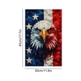 Fmbmuo 4th of July Garden Flag,Red White Blue Double Sided Garden Flags ...
