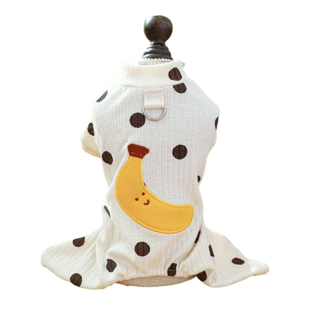 Dog Cloth Outfits Cotton Jumpsuit Puppy Pajamas with Pant Cat Apparel ...