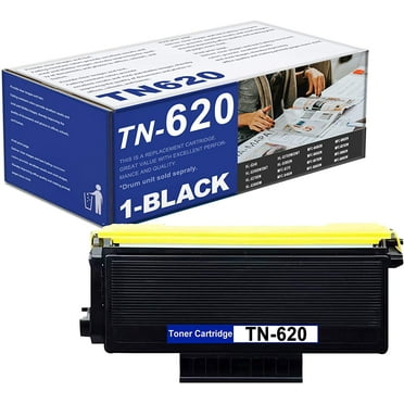 Brother Genuine TN620 Black Toner Cartridge, 3000 Page Yield ...