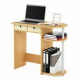 Furinno Go Green Black Small Office Writing Desk for Room/Area ...