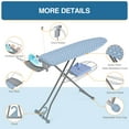 "TOOLF Ironing Board Combo Stand with Clothes Hanger & Iron Rest ...