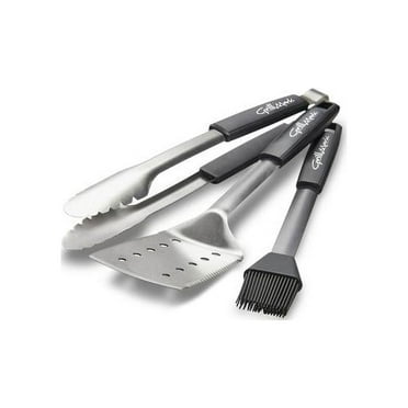 Chefmaster? 19pc All Stainless Steel Barbeque Tool Set - Walmart.com
