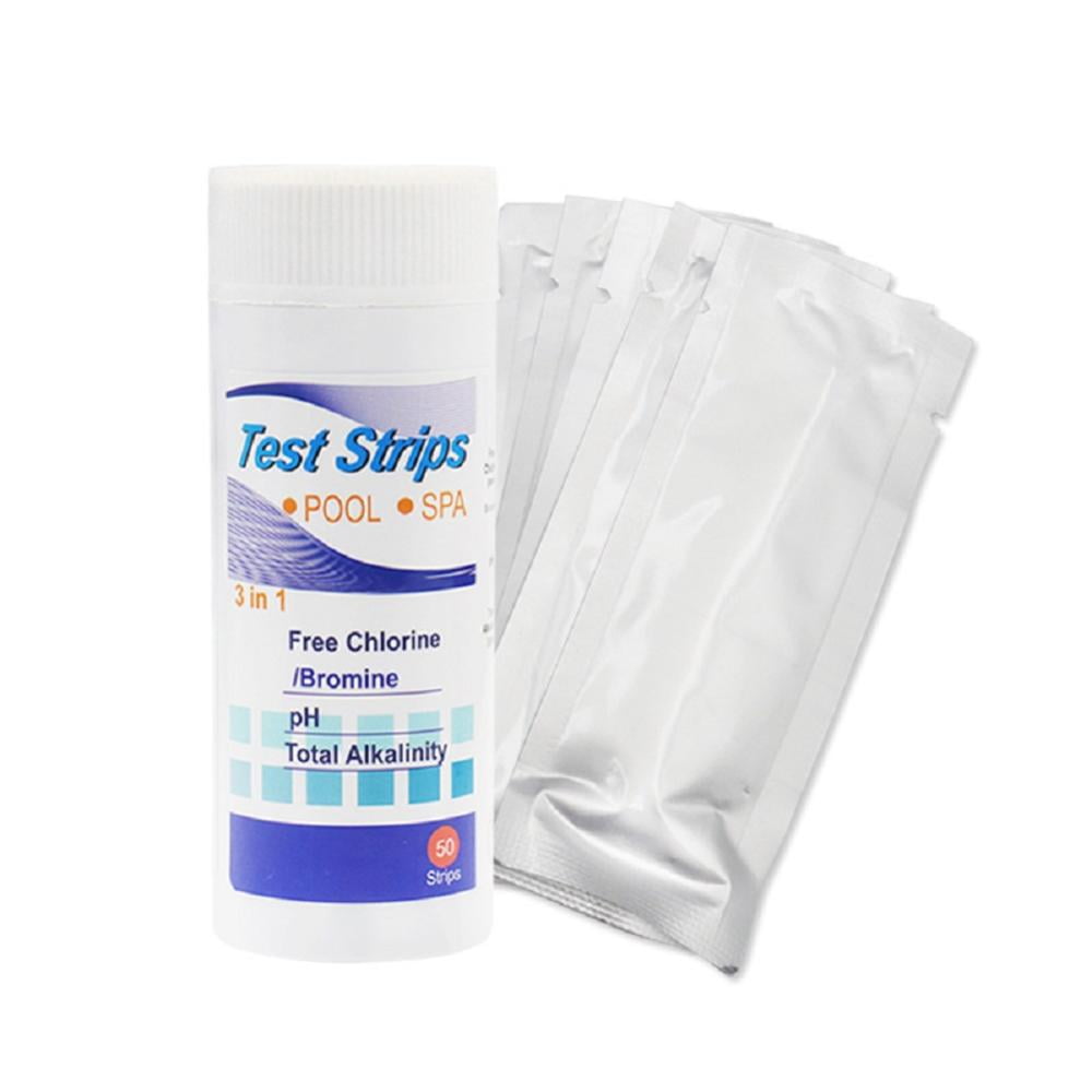 Esaierr Pool Test Strips,Ph Strips Chlorine Alkalinity,Bromine Hardness ...