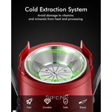 SiFENE Portable Juice Extractor, 1000W Quick Maker, Large Chute, 3 ...