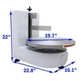 INTSUPERMAI 4-16 inch Cake Cream Spreading Coating Smearing Machine ...
