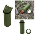 1 Survival Waterproof Match Container 3 in 1 Emergency Case Striker ...