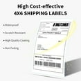 1744907 Compatible Shipping Labels - 4" x 6" Thermal Postage Labels for ...