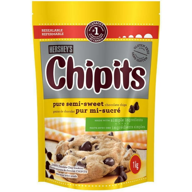 HERSHEY'S CHIPITS Chocolate Chips, Pure Semi-Sweet - Walmart.ca