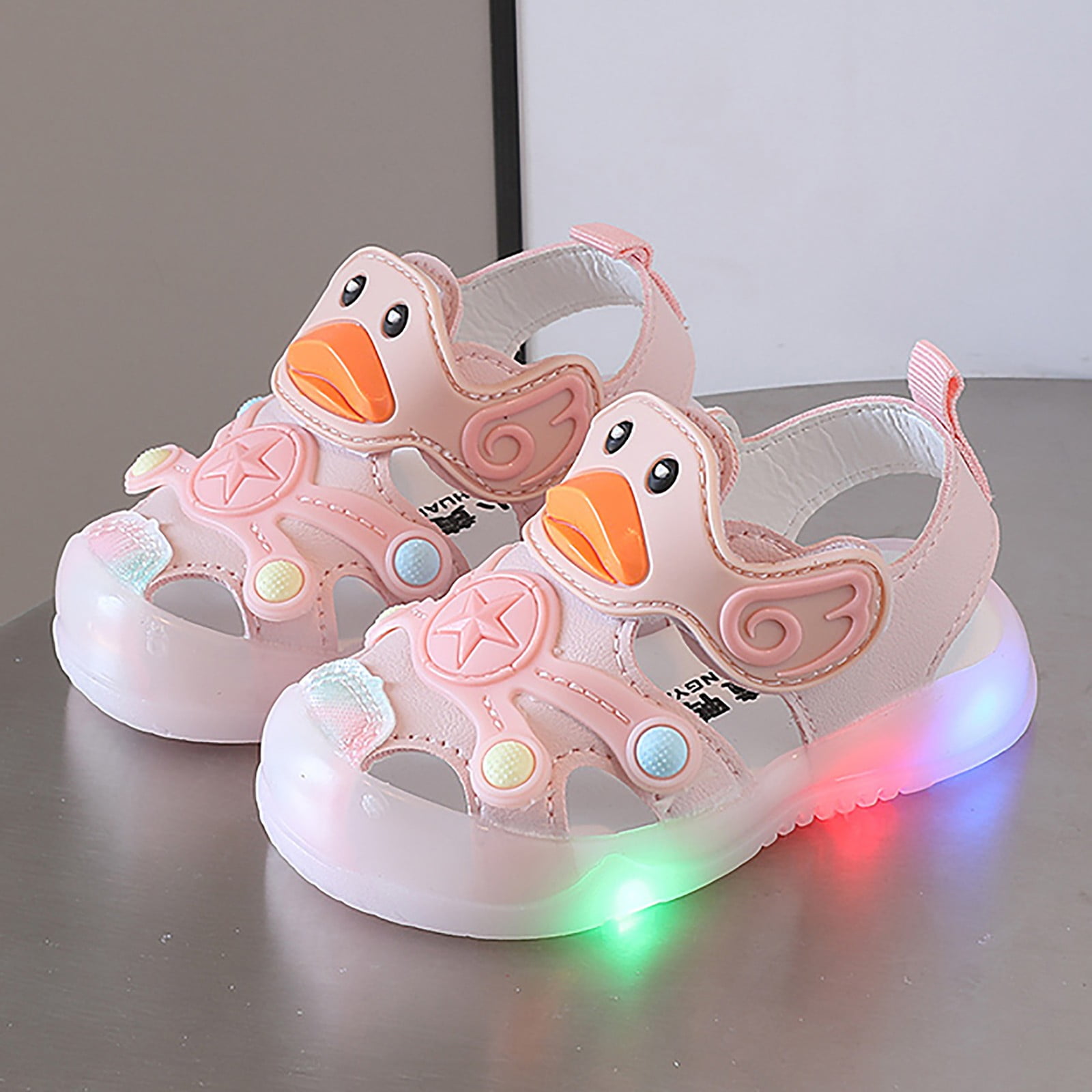 Click here for Byhong Led Light-Up Kids Sandals & Girls Sandals -... prices