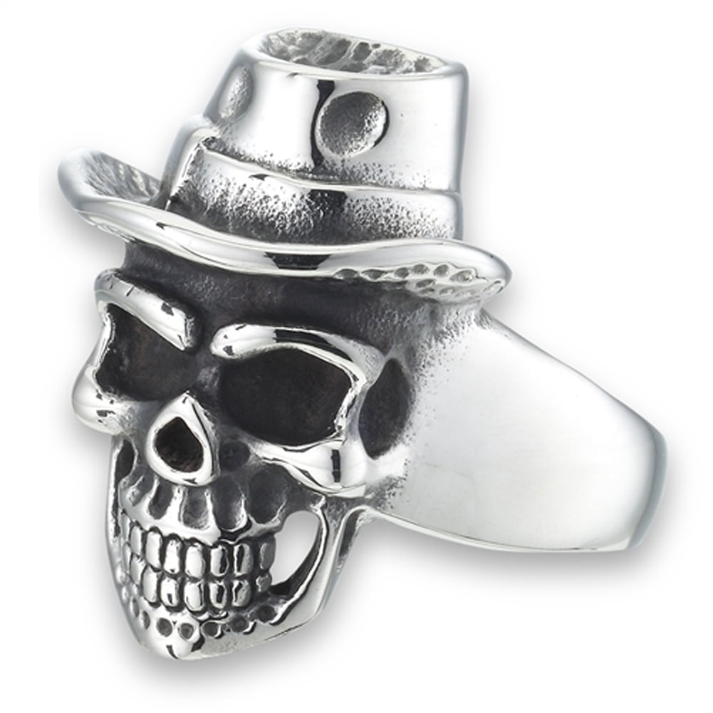 Evil Cowboy Skull