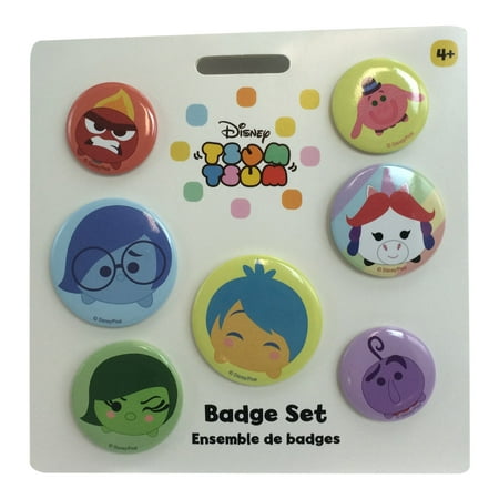 Disney Store Pixar Inside Out Tsum Tsum Badge Set | Walmart Canada