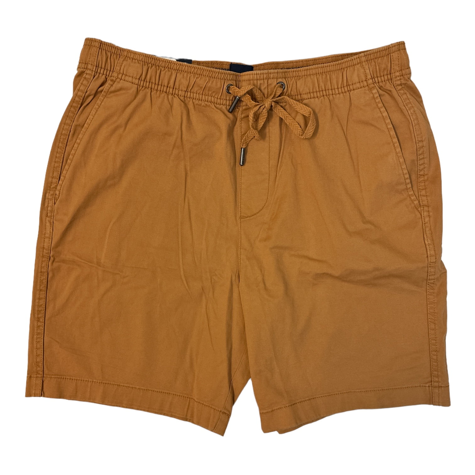 Gap Men's 7" Inseam Drawstring Pull On Elastic Waistband Short (Brown ...
