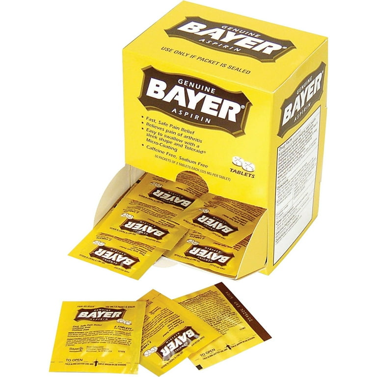 Packets Of Aspirin