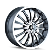 Mazzi Hype-351 18X7.5 4X100/4X114.3 40Et 67.1Cb Black/Machined ...