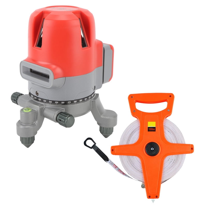 Laser Line Level 5 Lines Green Beam High Precision Laser Leveling Tool ...