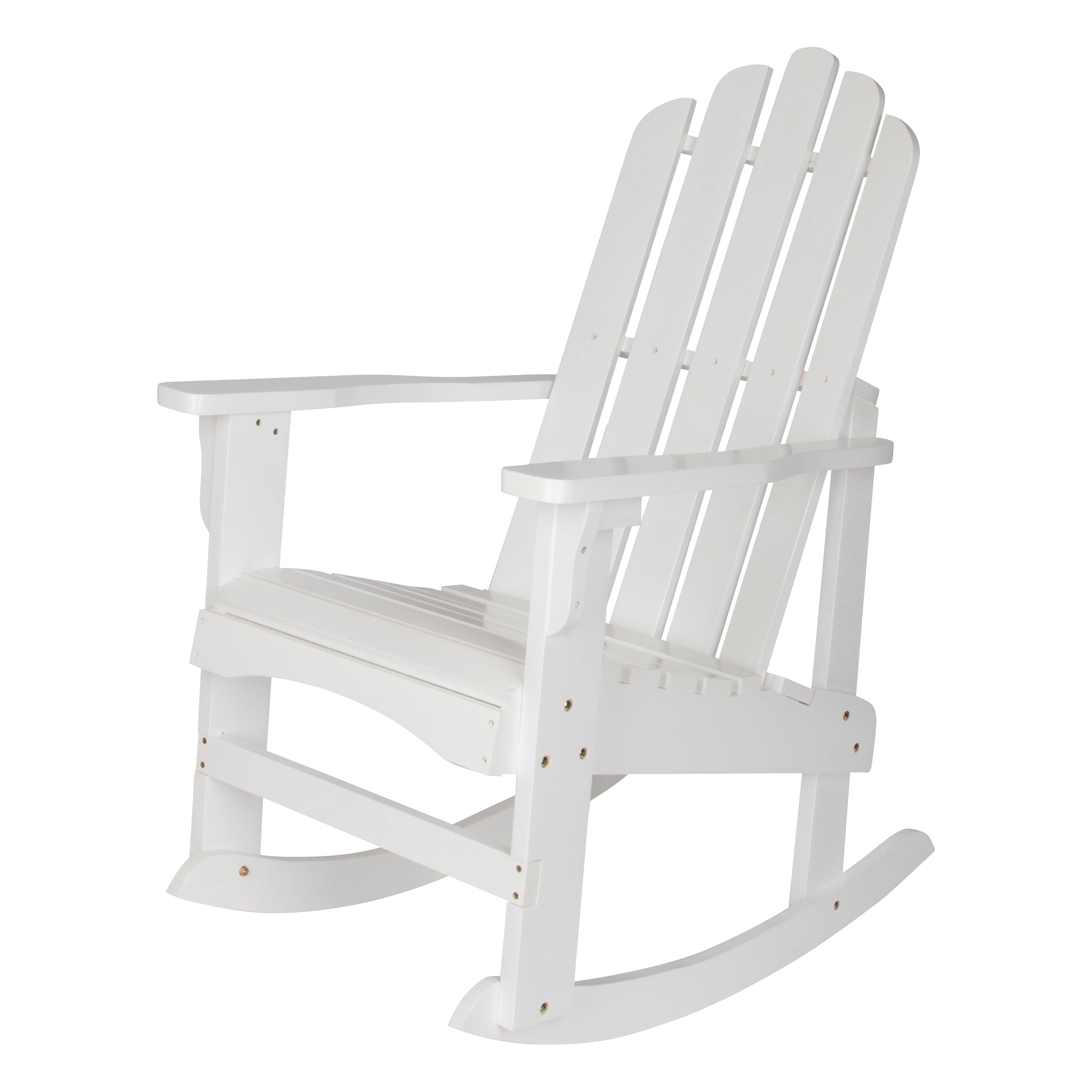 Shine Company Marina Porch Rocker - White - Walmart.com - Walmart.com
