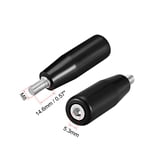 Unique Bargains Revolving Handwheel Machine Handle M5 Male Threaded ...