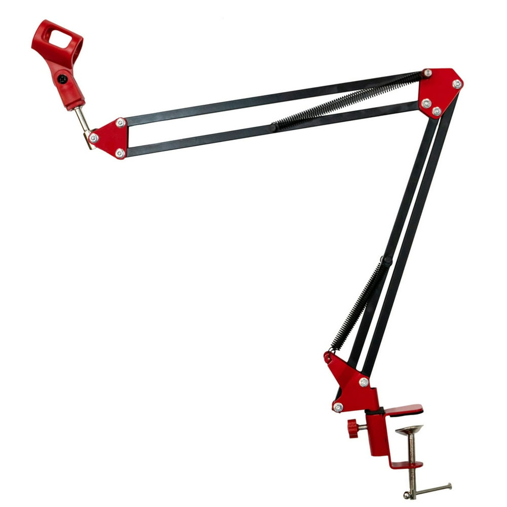 Deco Gear Adjustable Microphone Suspension Boom Scissor Arm Stand with ...