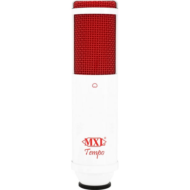 MXL TEMPO-KR Mac and PC Compatible USB 2.0 Powered Condenser Microphone - White/Red | Walmart en ...